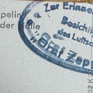 WW2 - Real Photo Post Care - Sepia - Graf Zeppelin (PC306) - Etsy