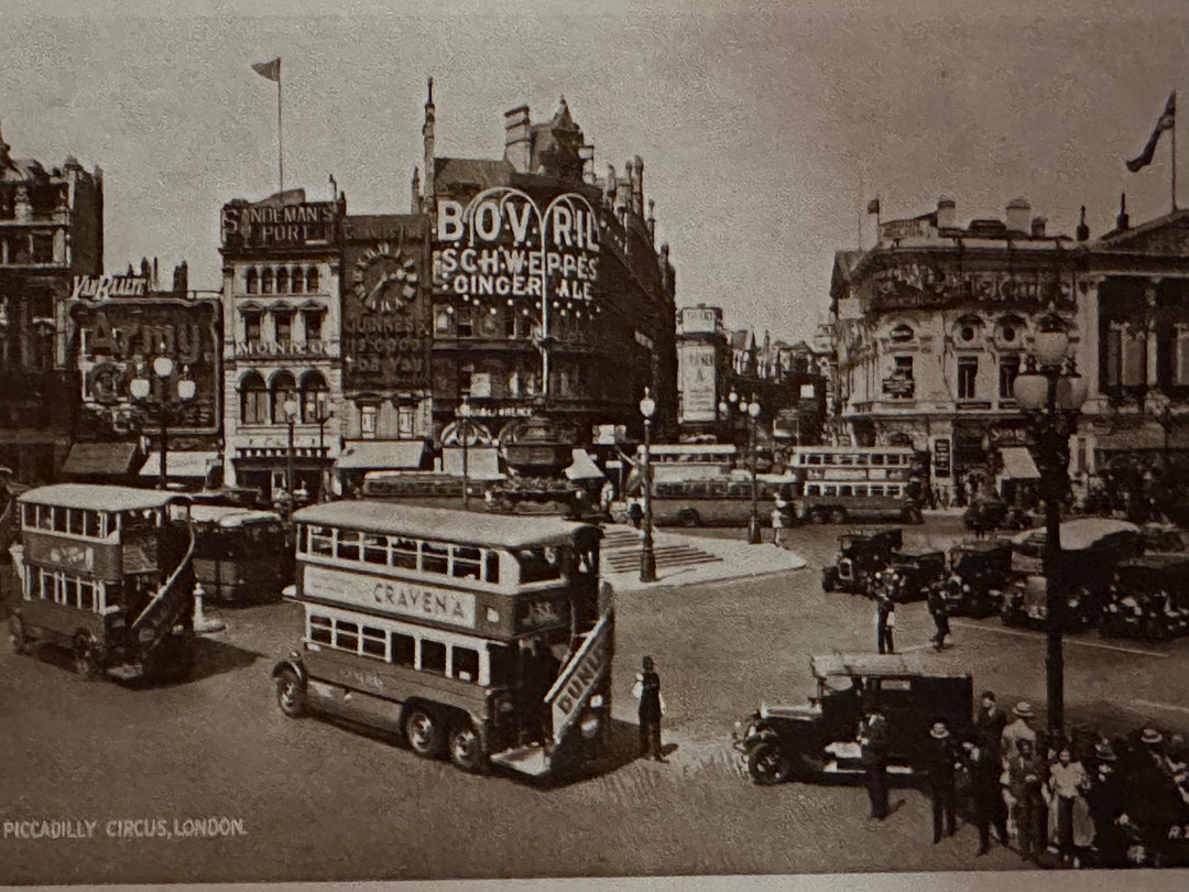 London Retrospective - 9 Sepia Real Photo Post Cards - WW2 (PC213) - Etsy