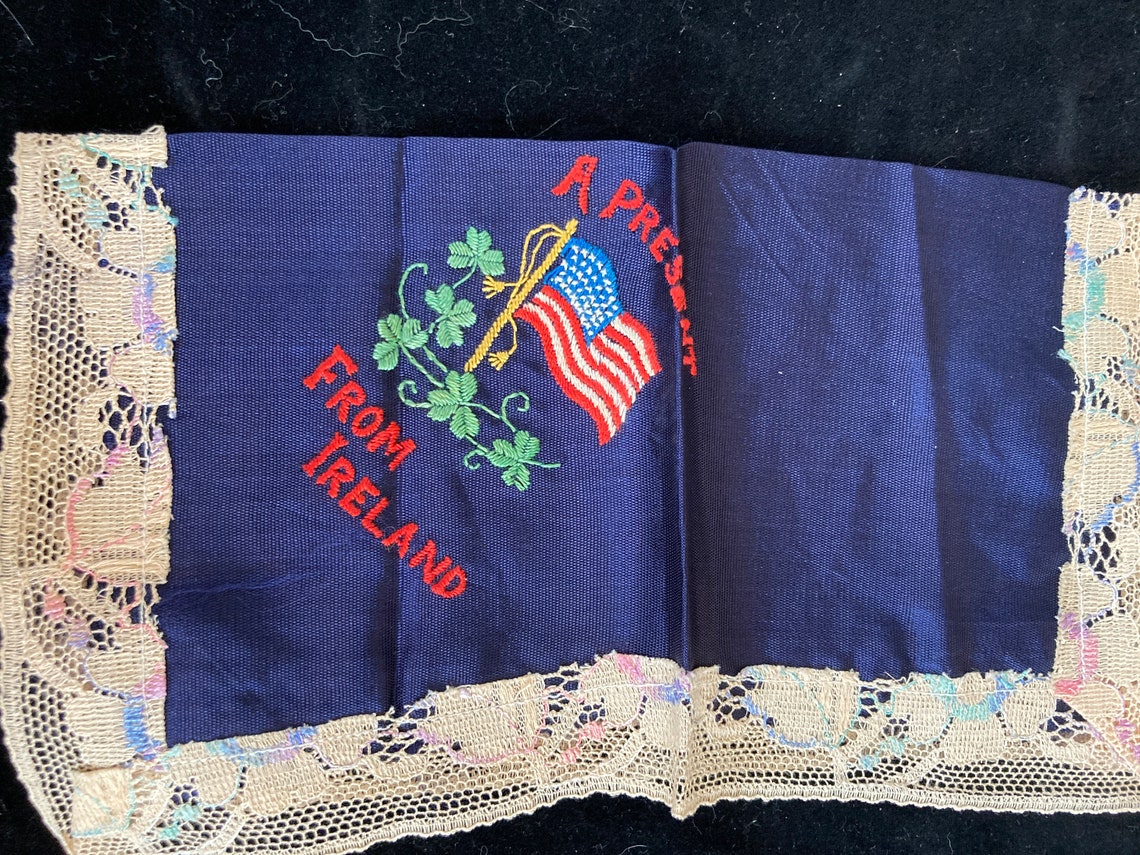 2 Vintage WW2 Irish Handkerchief Souvenirs M163 - Etsy
