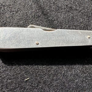Utica Kutmaster Spey and Fleam Knife - 1950's - Stainless Steel (M199 ...