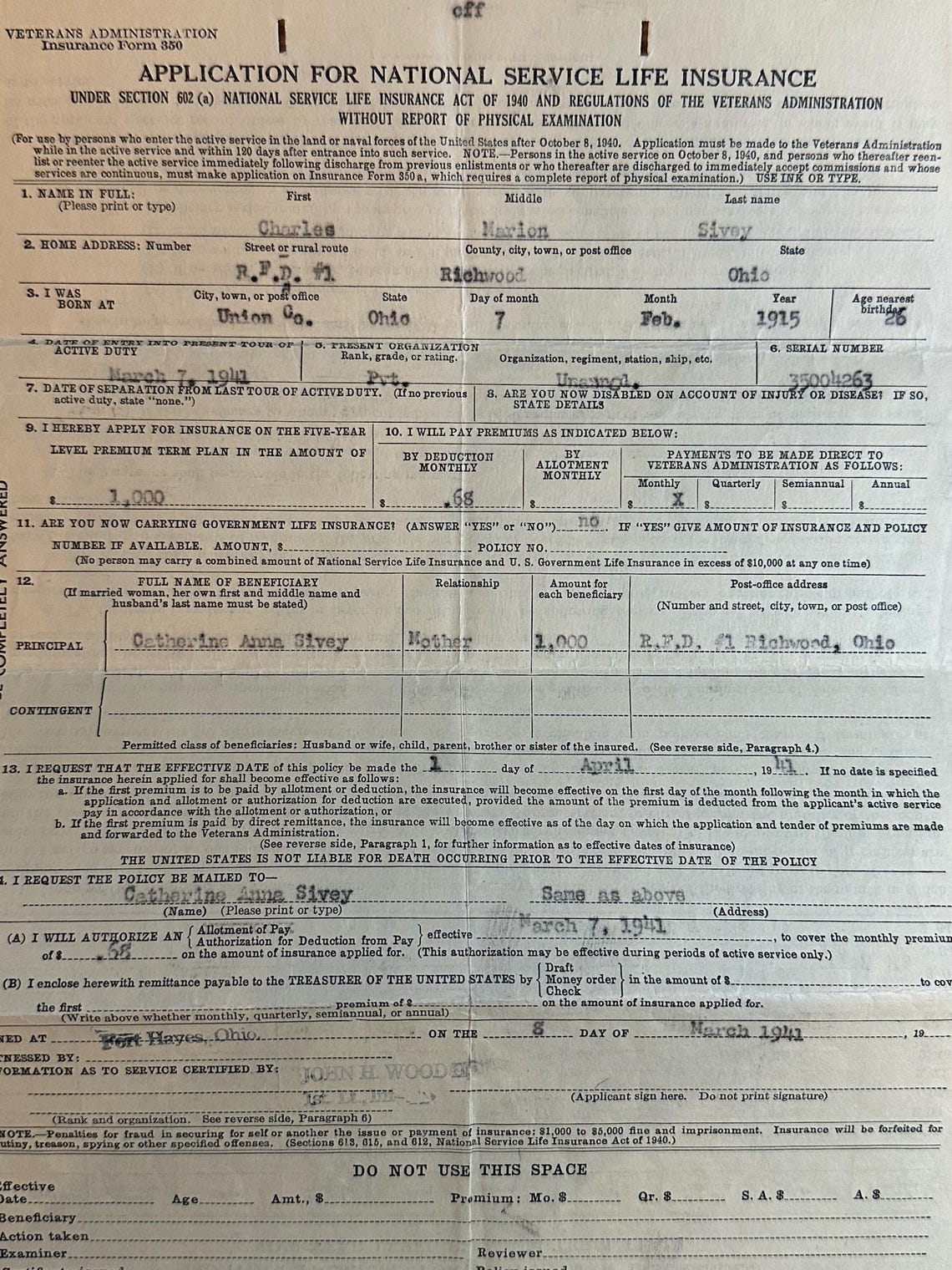 WW2 - GI Official Documents (MS443) - Etsy