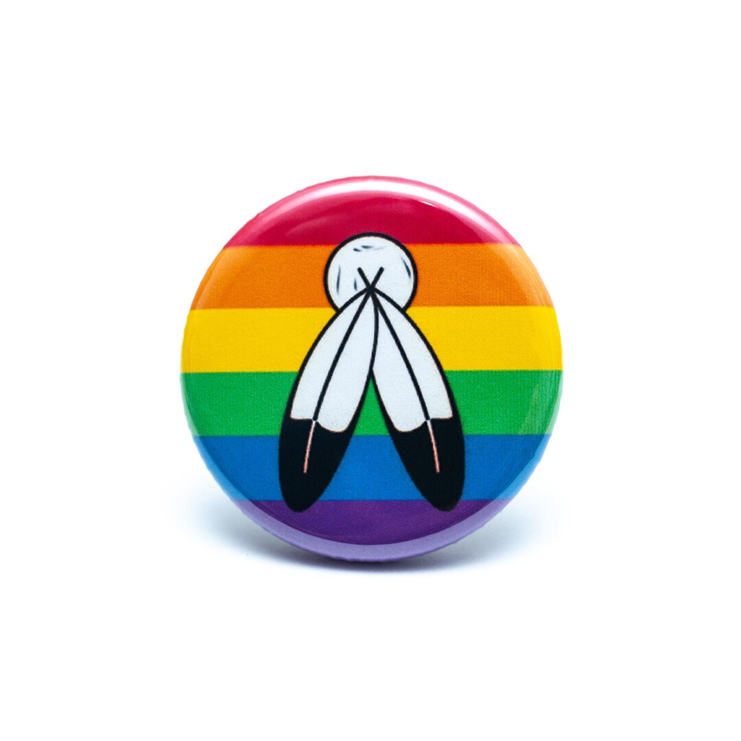 Two-spirit Flag Pride Button - Etsy
