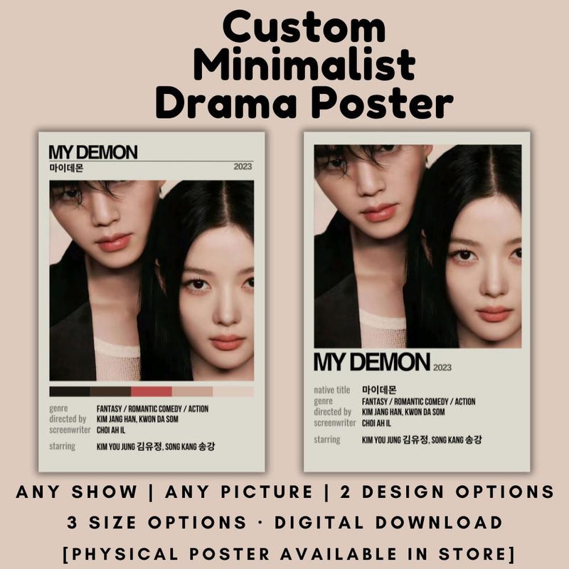 Korean Tv Drama Posters - Etsy