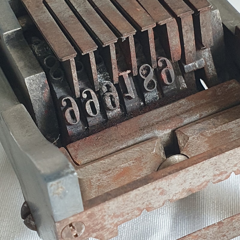 Number Stamps - Etsy