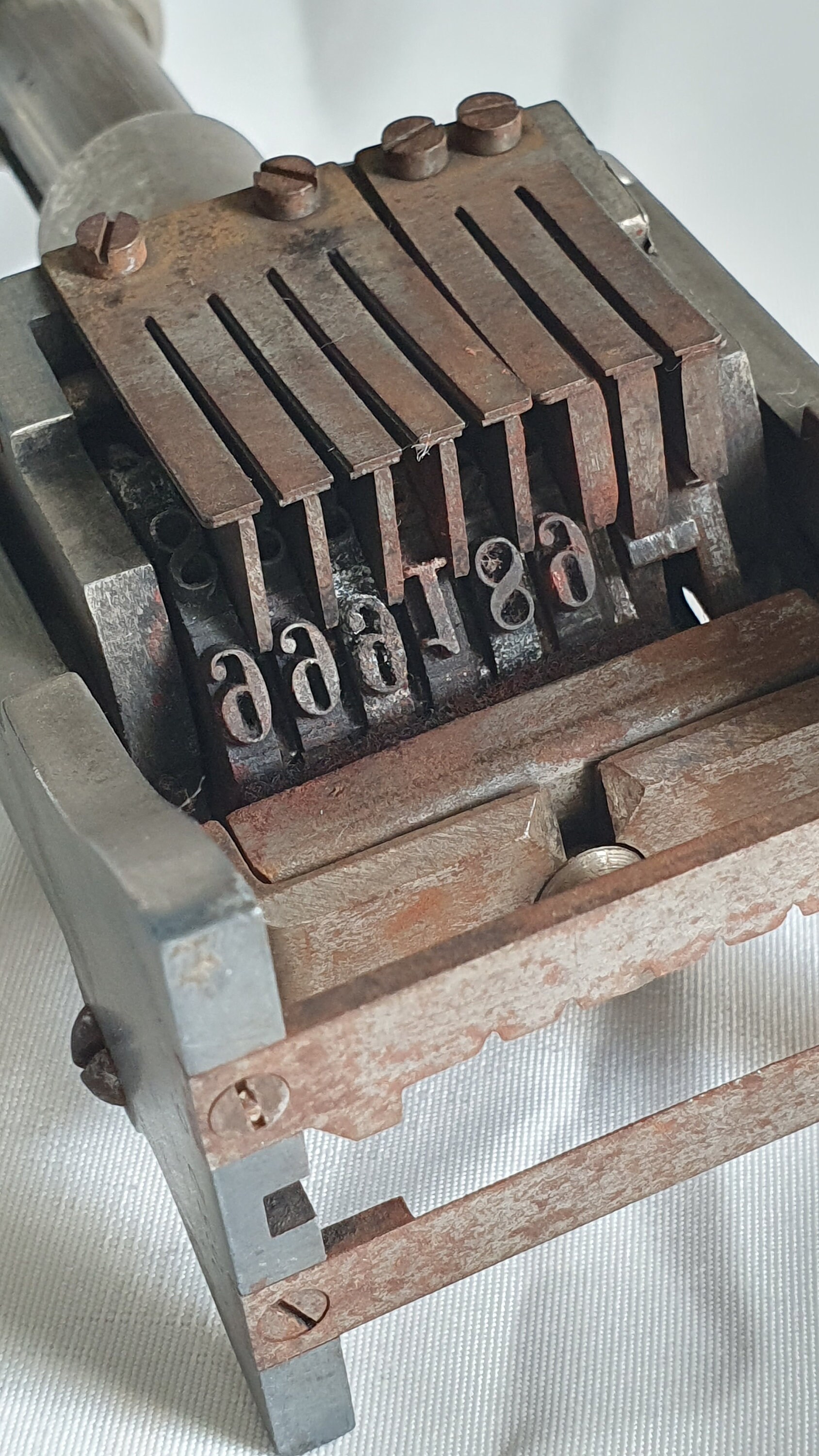 Rare Pre 1920 Antique Metal Numbering Stamp - Etsy