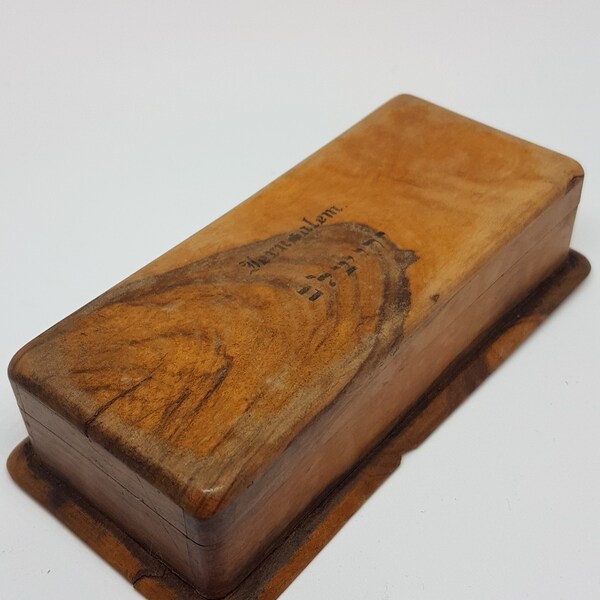 Antique Wood Stamp Box - Etsy