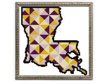 Lsu Cross - Etsy