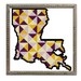 Louisiana Digital Cross Stitch Pattern, LSU Cross Stitch Pattern ...