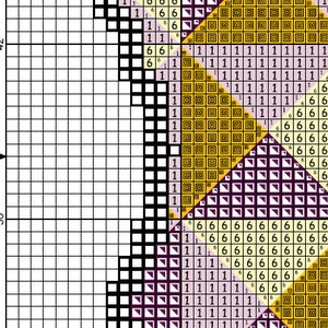 Louisiana Digital Cross Stitch Pattern, LSU Cross Stitch Pattern ...