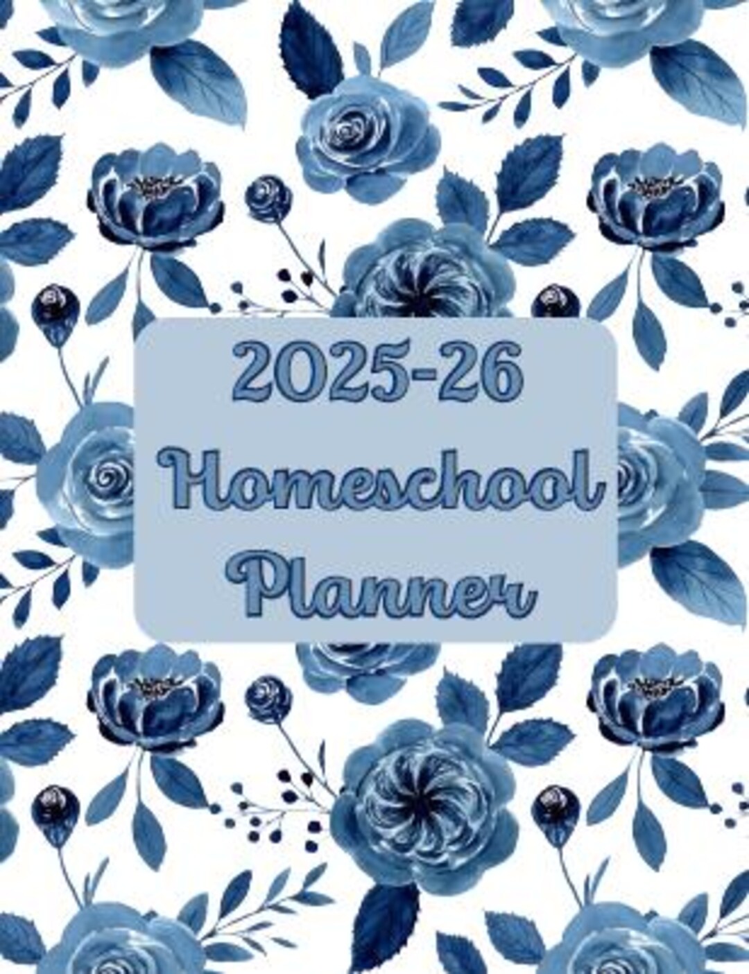Homeschool Planner for 2025-26 Academic Year, Digital Download ...