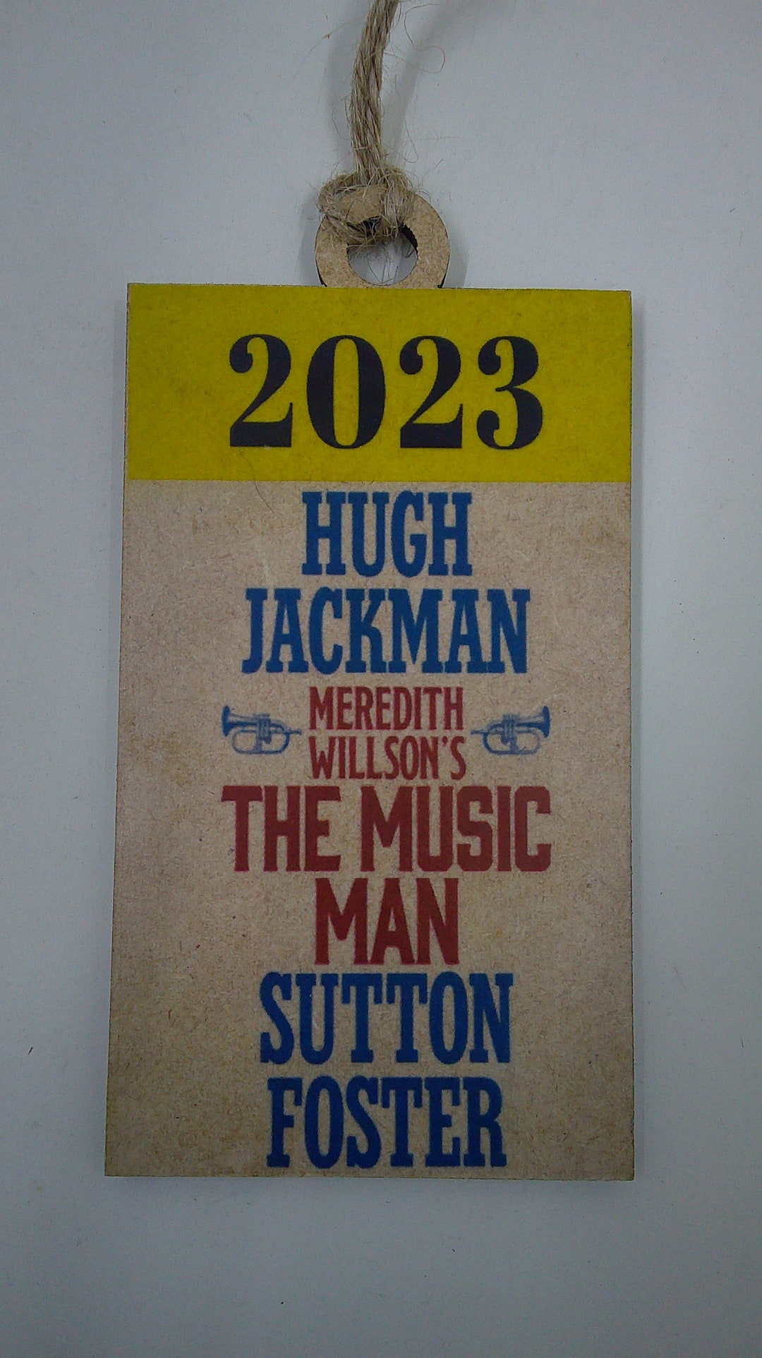 The Music Man Broadway Program Ornaments, Personalized Theater ...