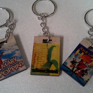 Broadway Program Keychain, Stocking Stuffer, Musical Theatre Keyrings ...