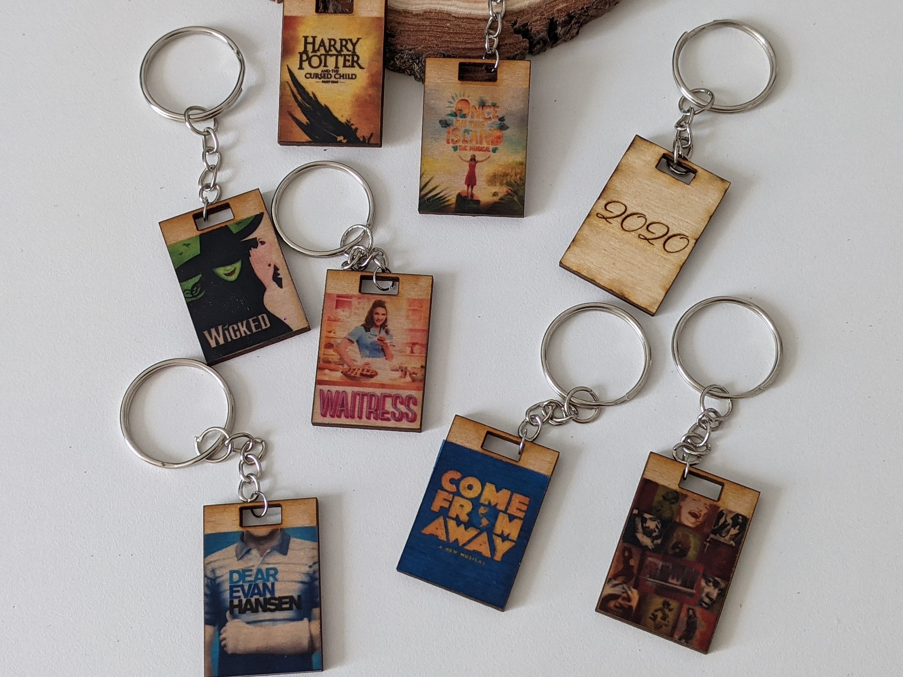 Broadway Program Keychain Stocking Stuffer Musical Theatre - Etsy