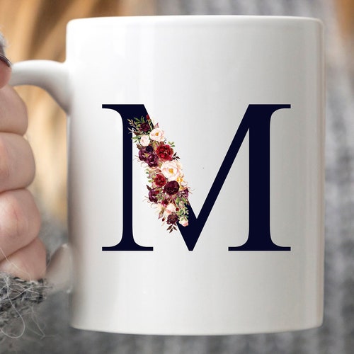 Monogram Mug - Etsy