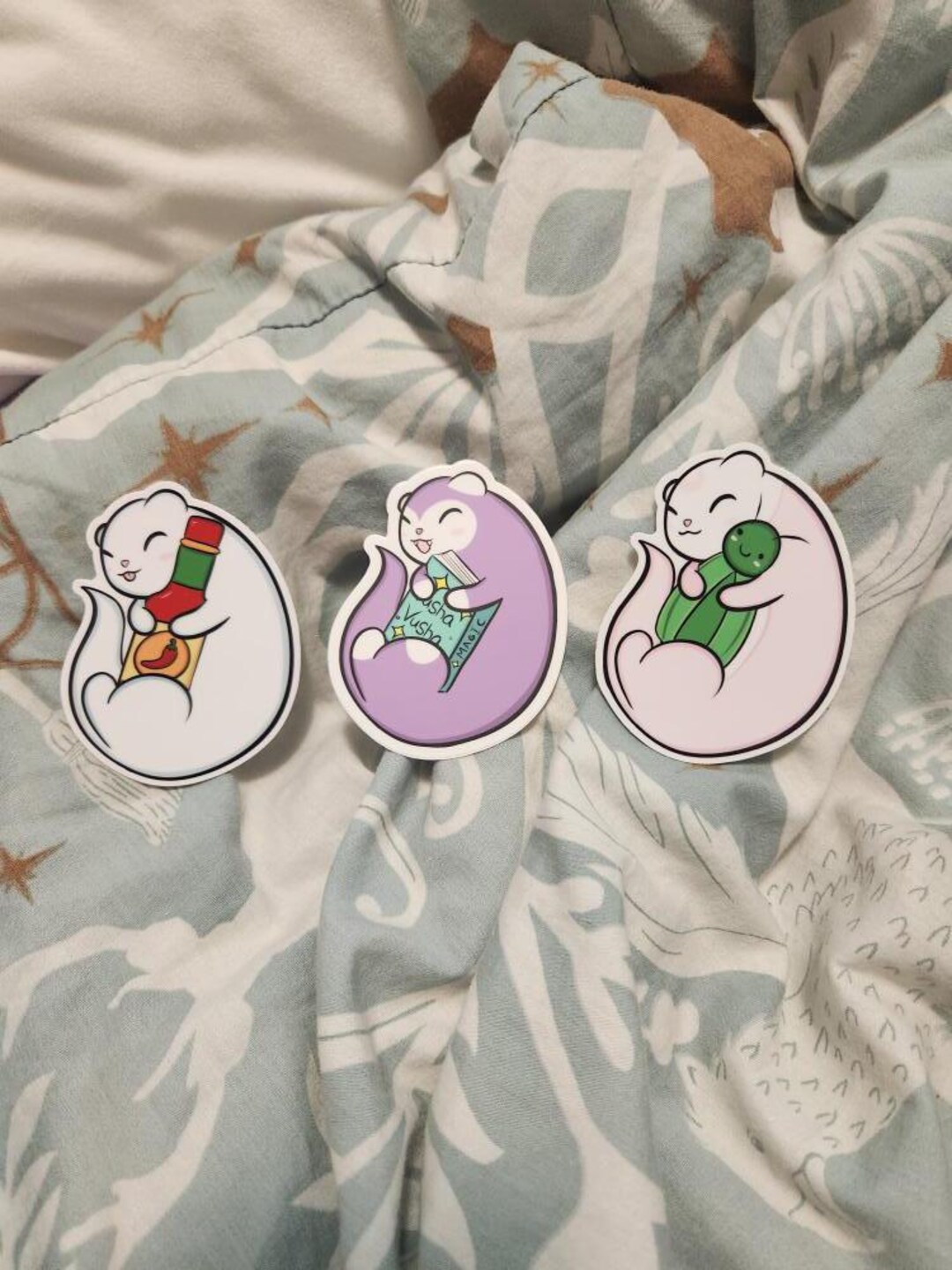 Nugget, Mochi or Vvaffles Hug Stickers! - Etsy