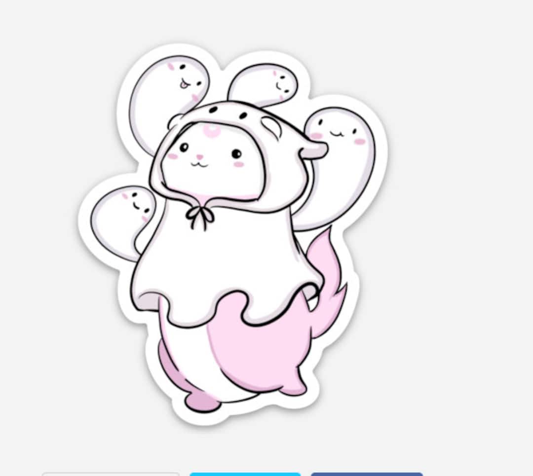 Ghost Chi Sticker - Etsy
