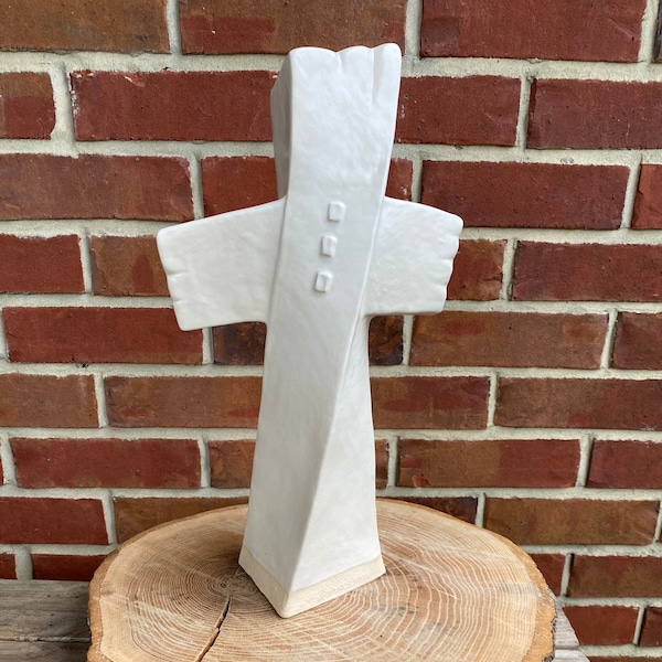 Pottery Cross - Etsy
