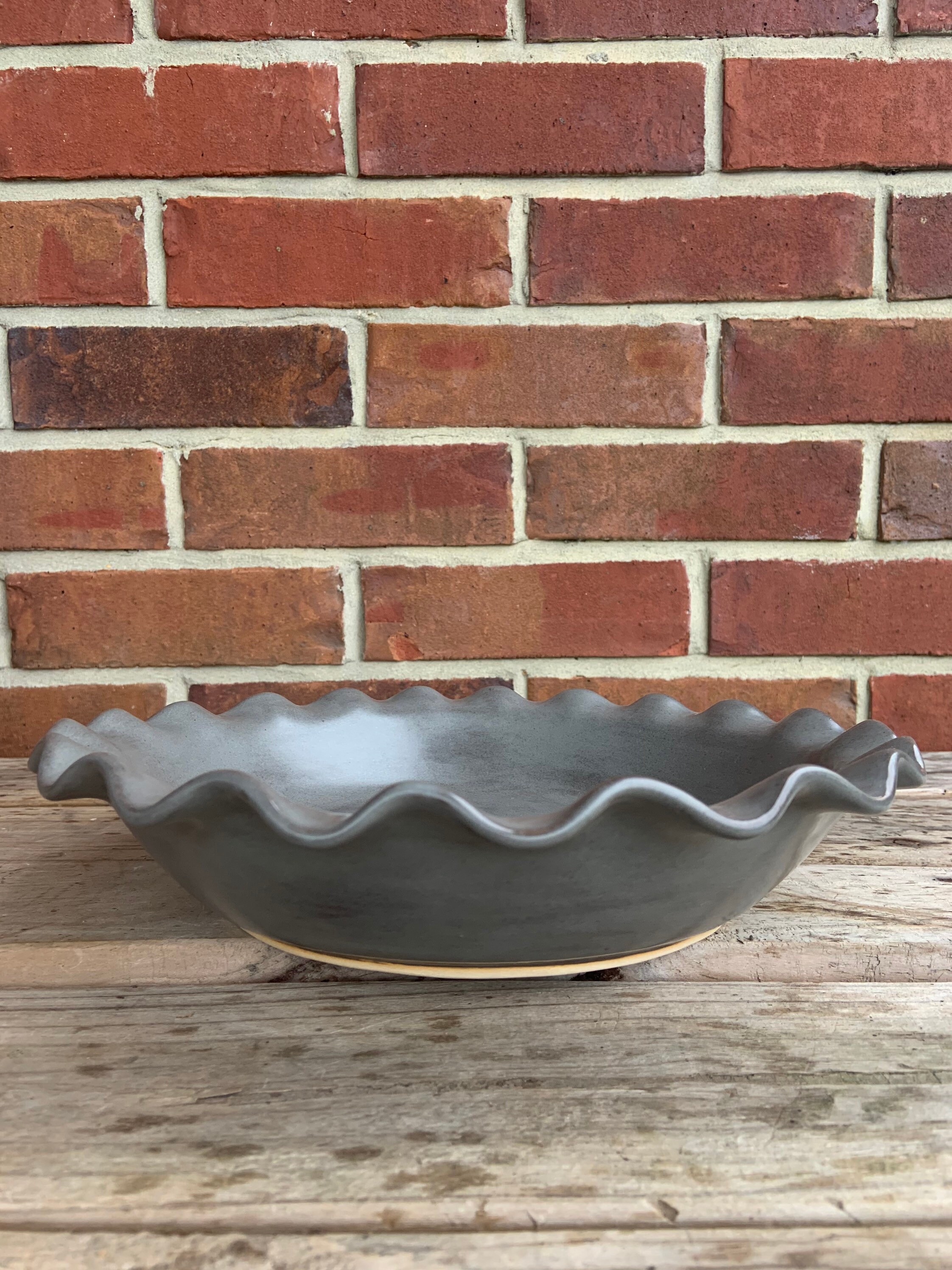 Stoneware Pie Dish | Etsy