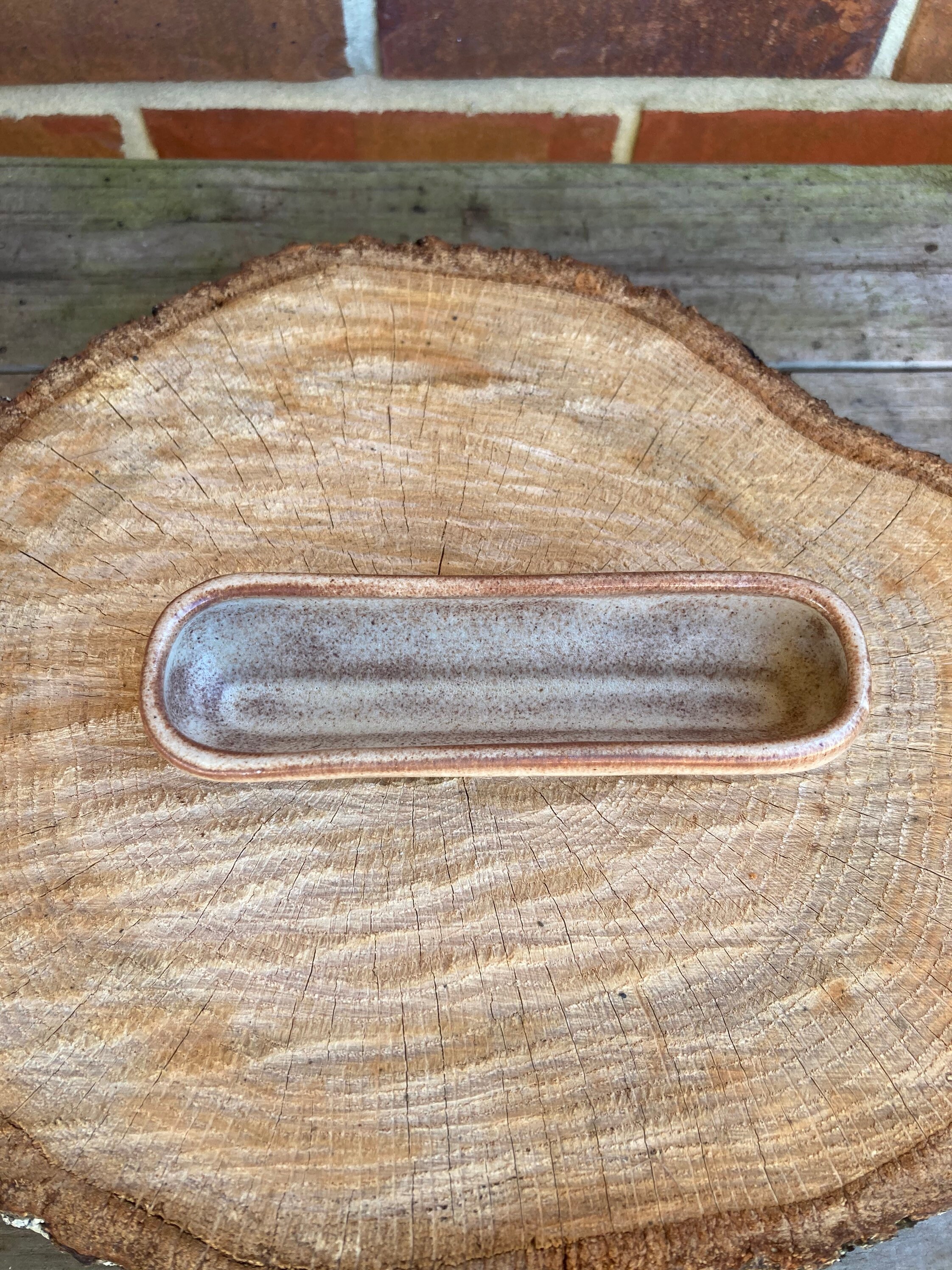 Small Stoneware Olive Tray - Etsy