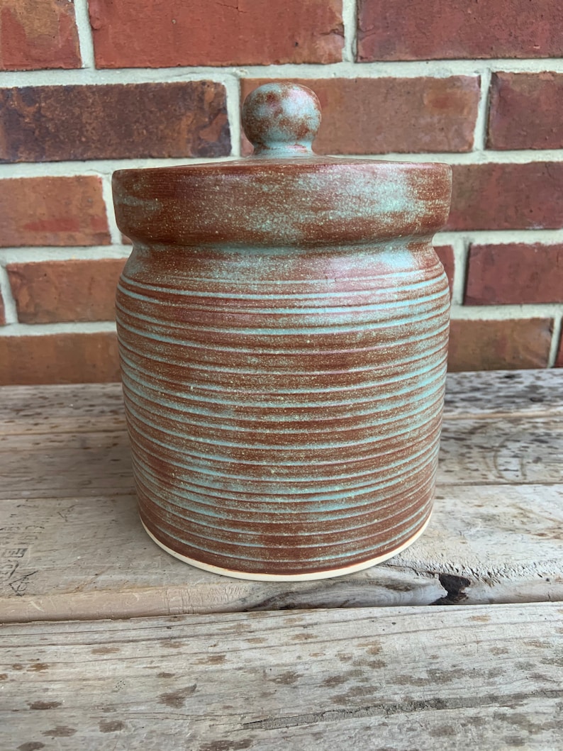 Stoneware Canister Set | Etsy