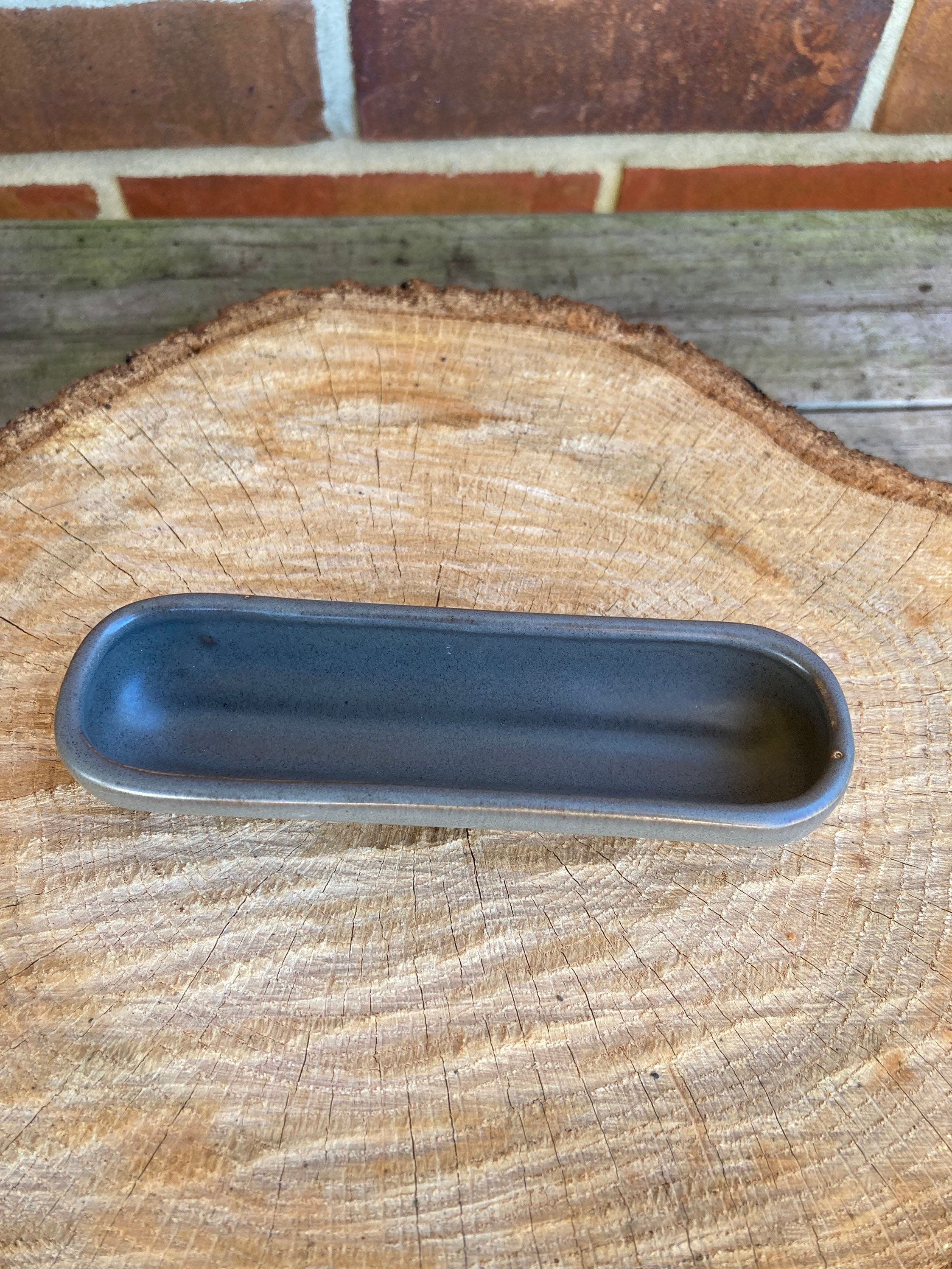 Small Stoneware Olive Tray - Etsy