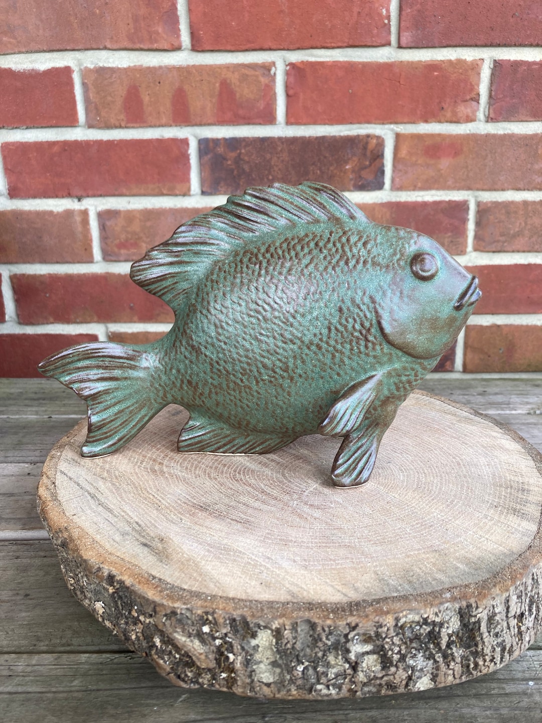 Stoneware Fish - Etsy