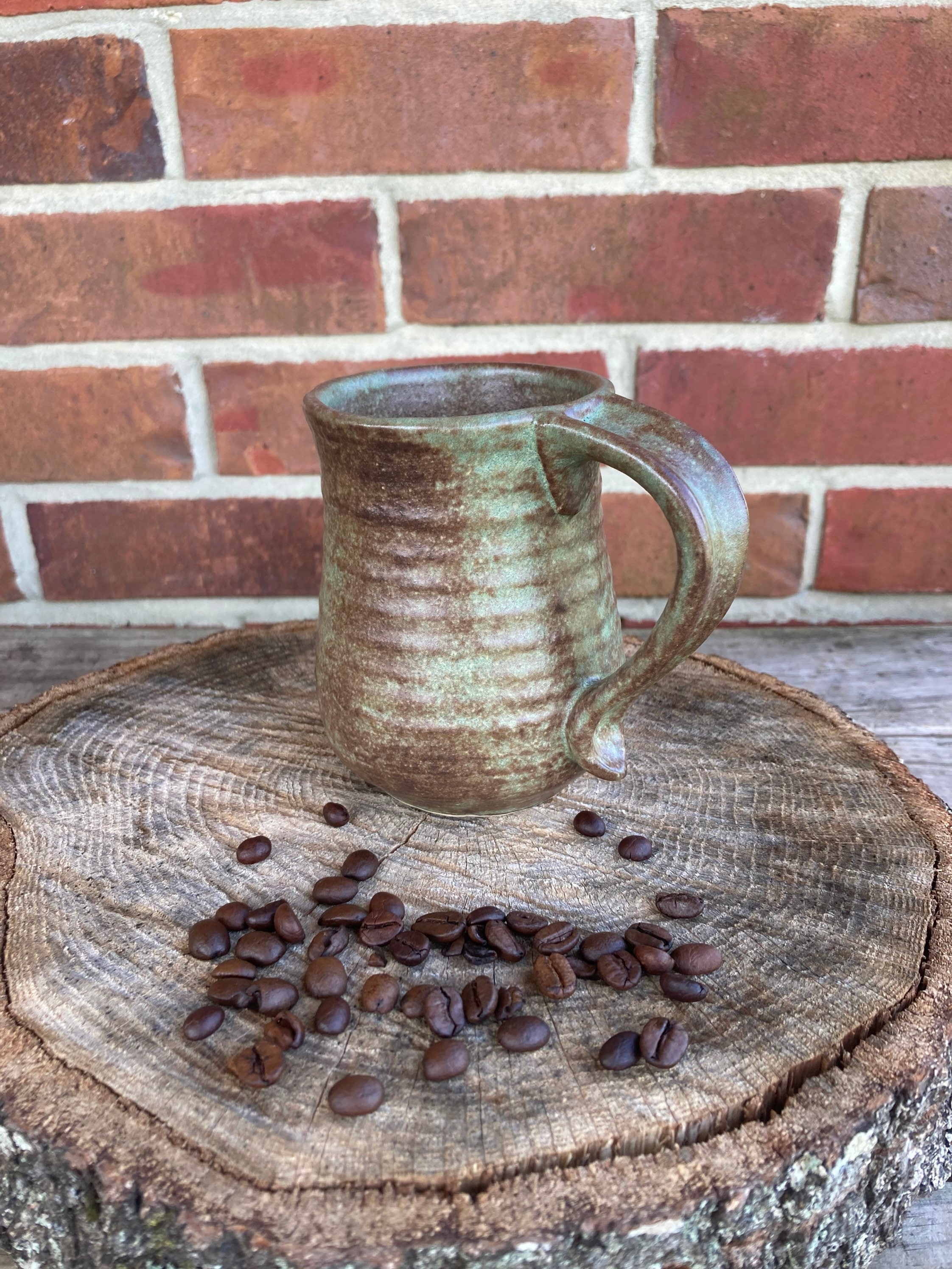 Stoneware Coffee Cup - Etsy