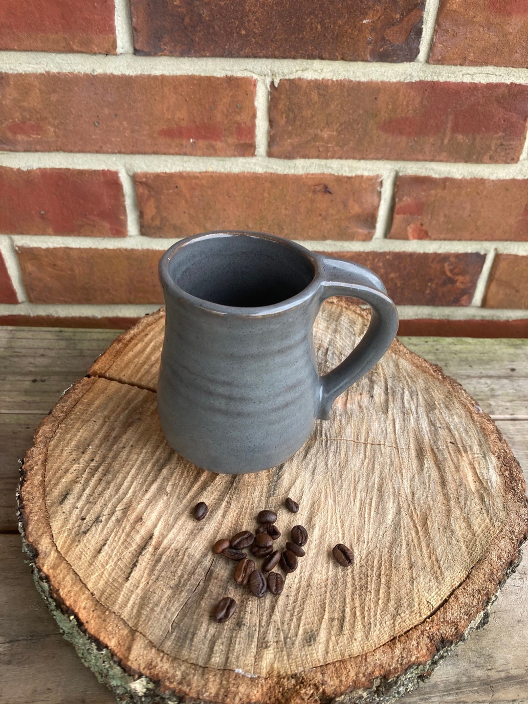 Stoneware Coffee Cup - Etsy