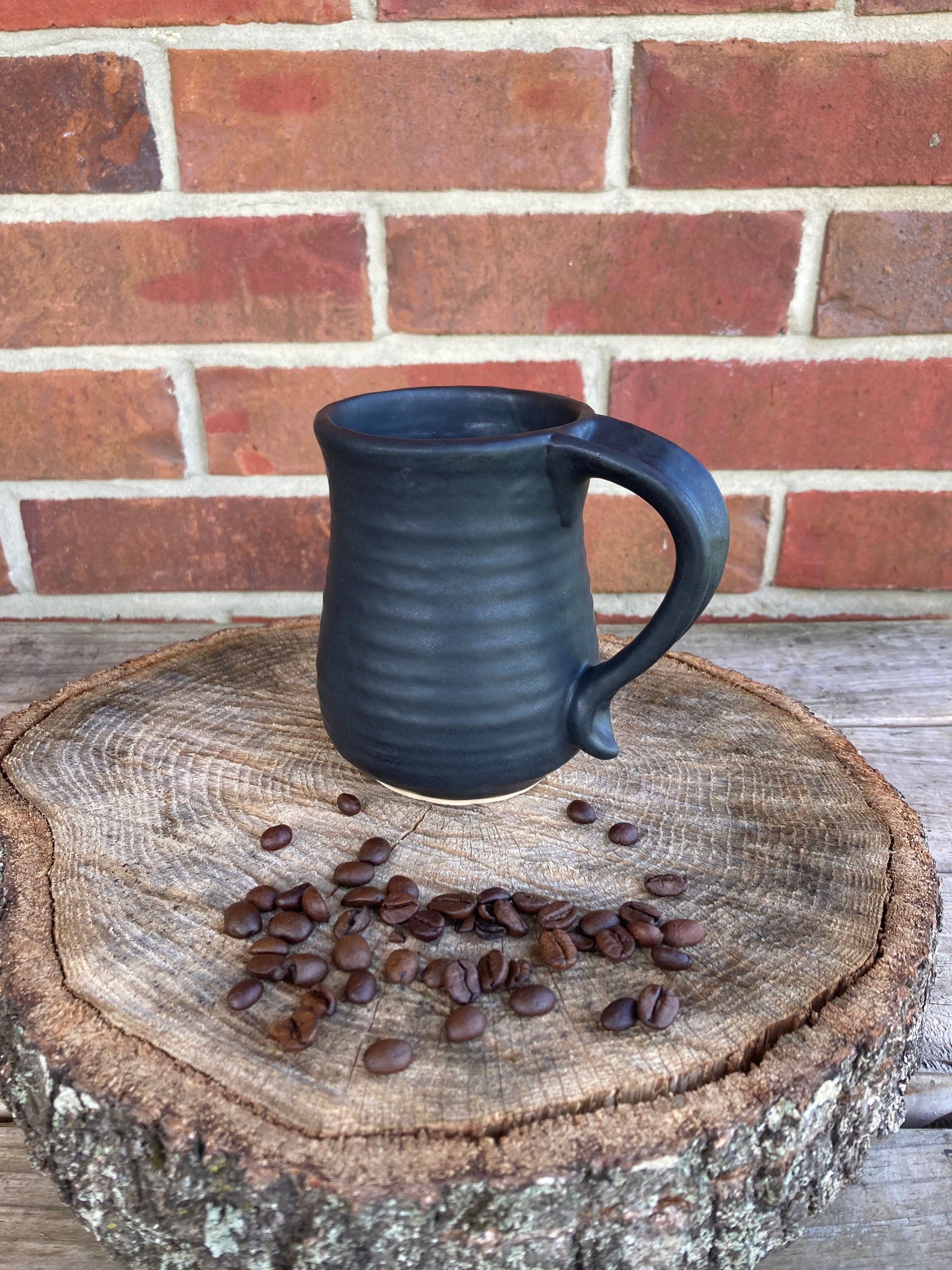 Stoneware Coffee Cup - Etsy