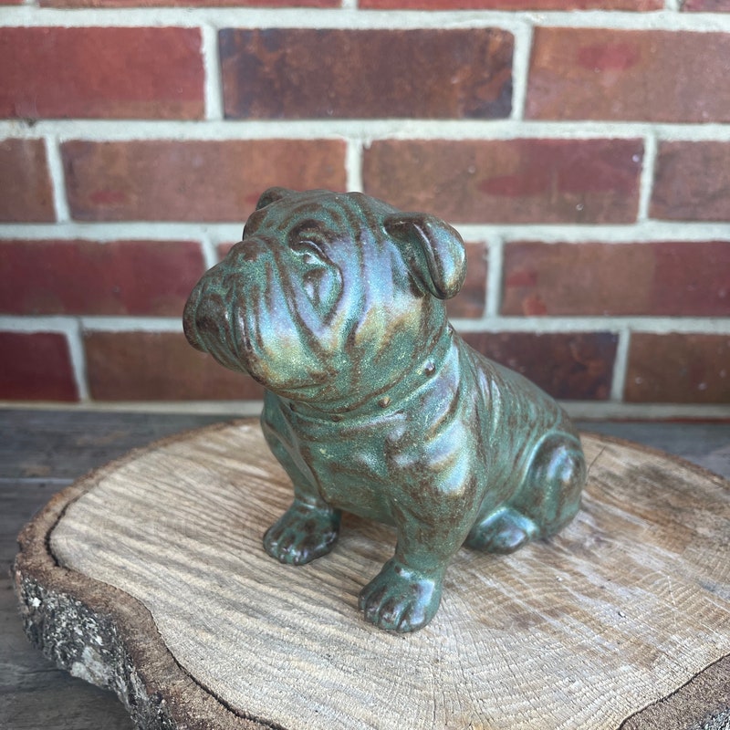 Bulldog Pottery Mug - Etsy