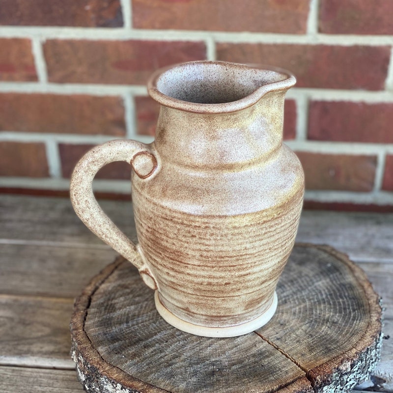 Clay Pitcher - Etsy