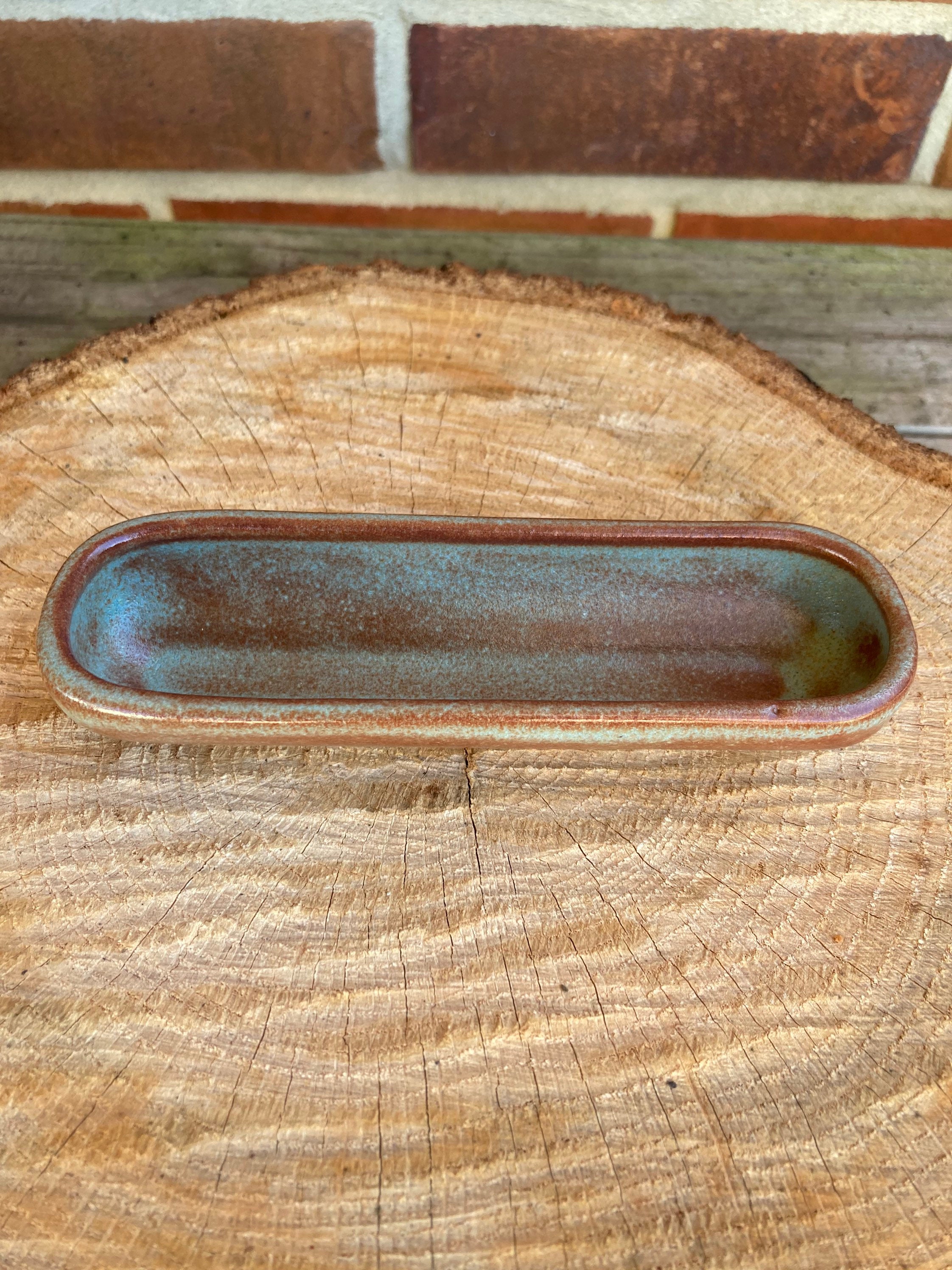 Small Stoneware Olive Tray - Etsy