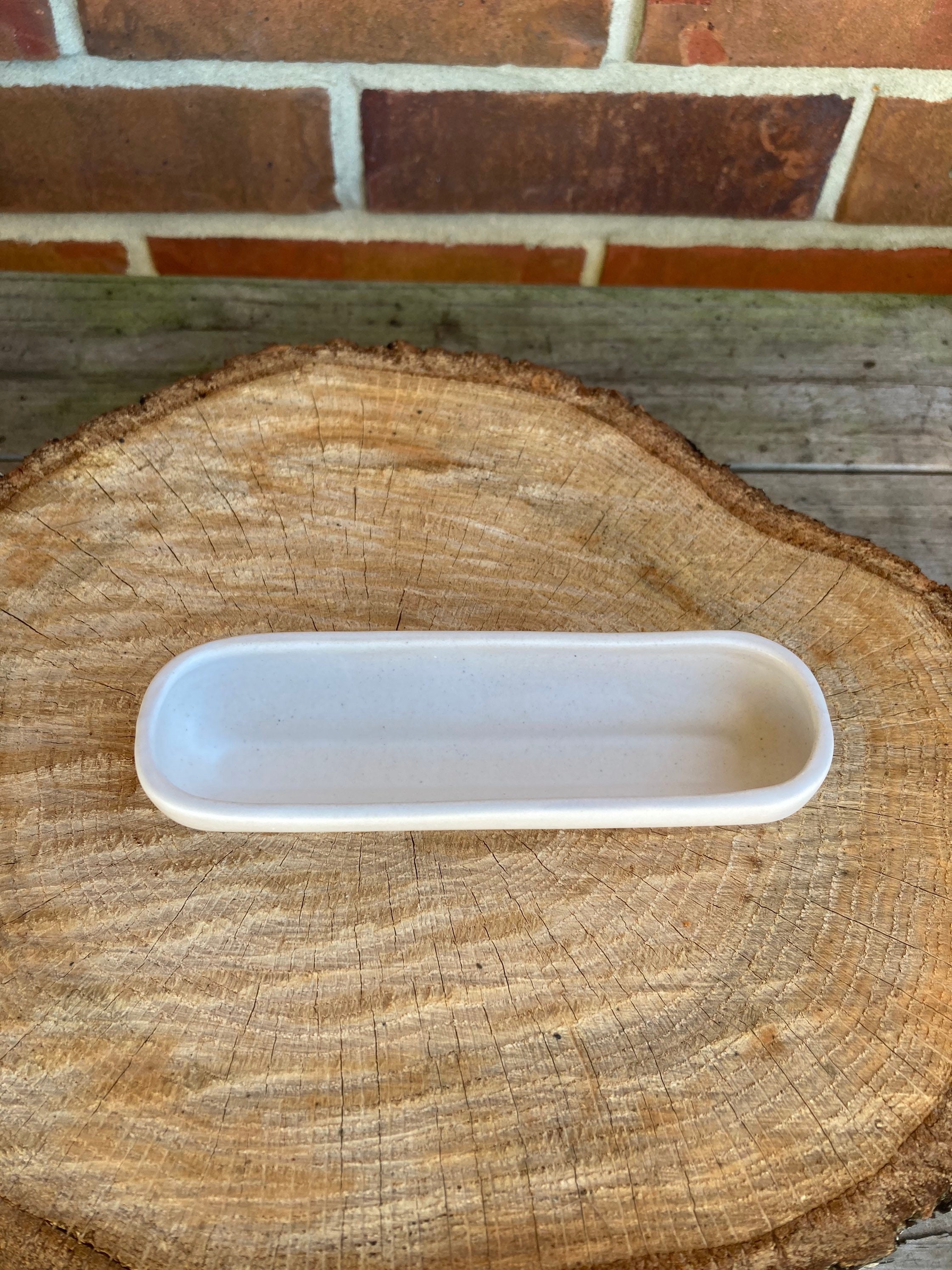 Small Stoneware Olive Tray - Etsy