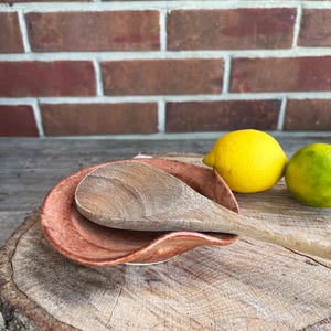 Stoneware Spoon Rest - Etsy