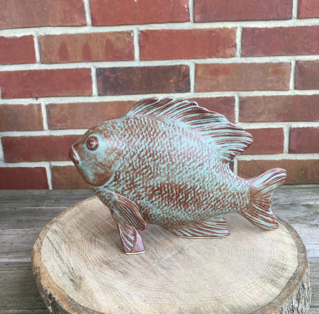 Stoneware Fish - Etsy