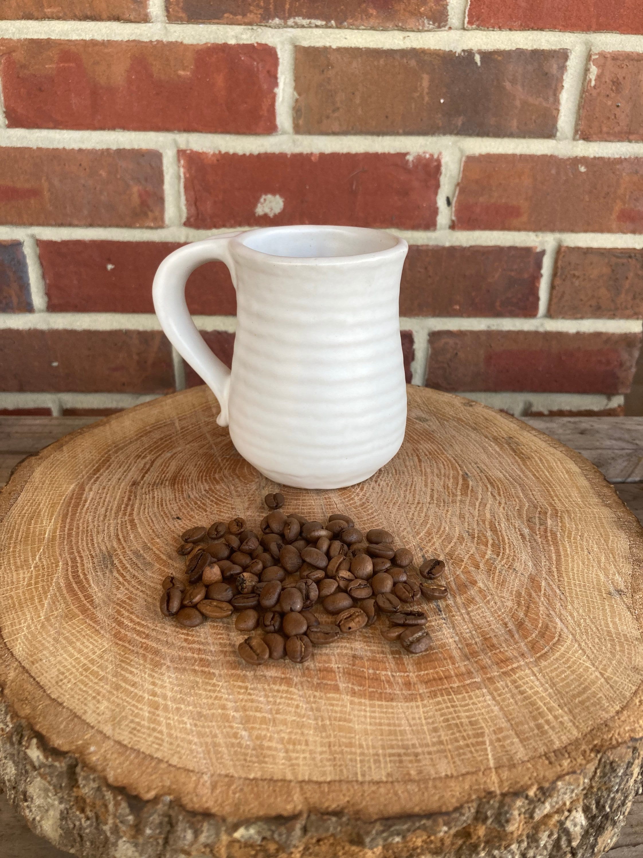 Stoneware Coffee Cup - Etsy