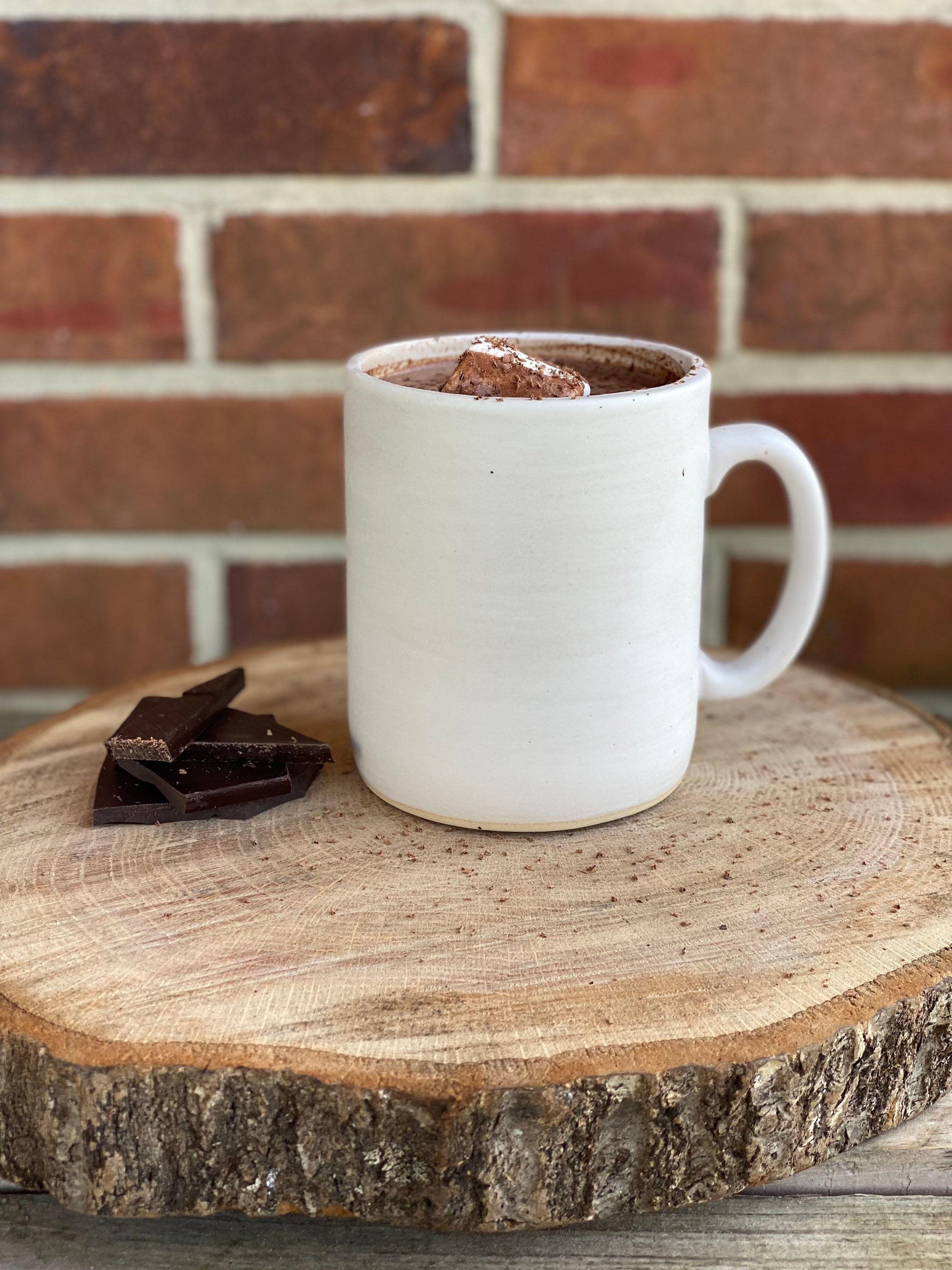 Stoneware Hot Coco Mug - Etsy