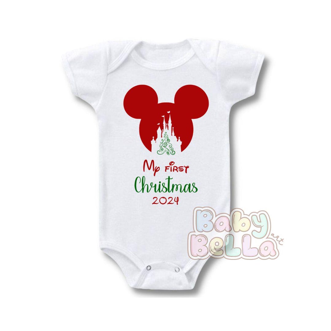 Christmas Baby Onesie my First Christmas Festive Holiday Baby Outfit ...