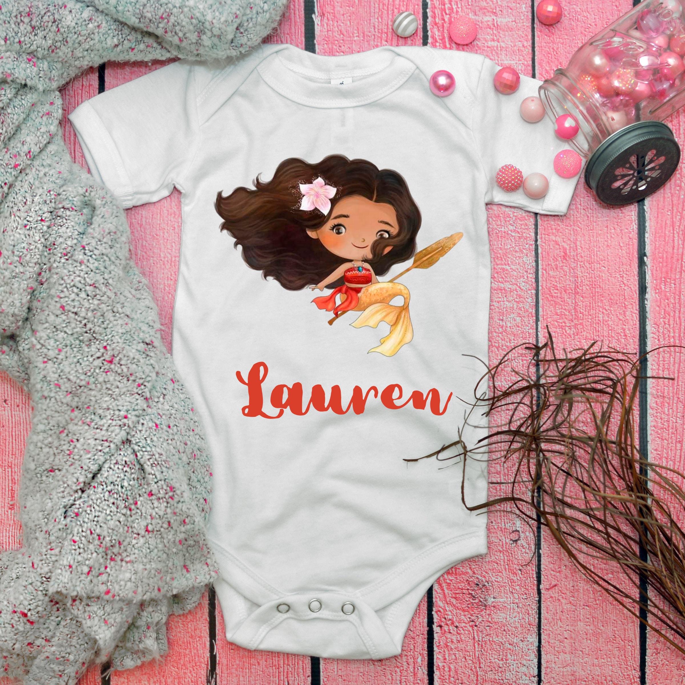 Disney Princess Onesie Disney Moana Disney Moana Onesie - Etsy UK