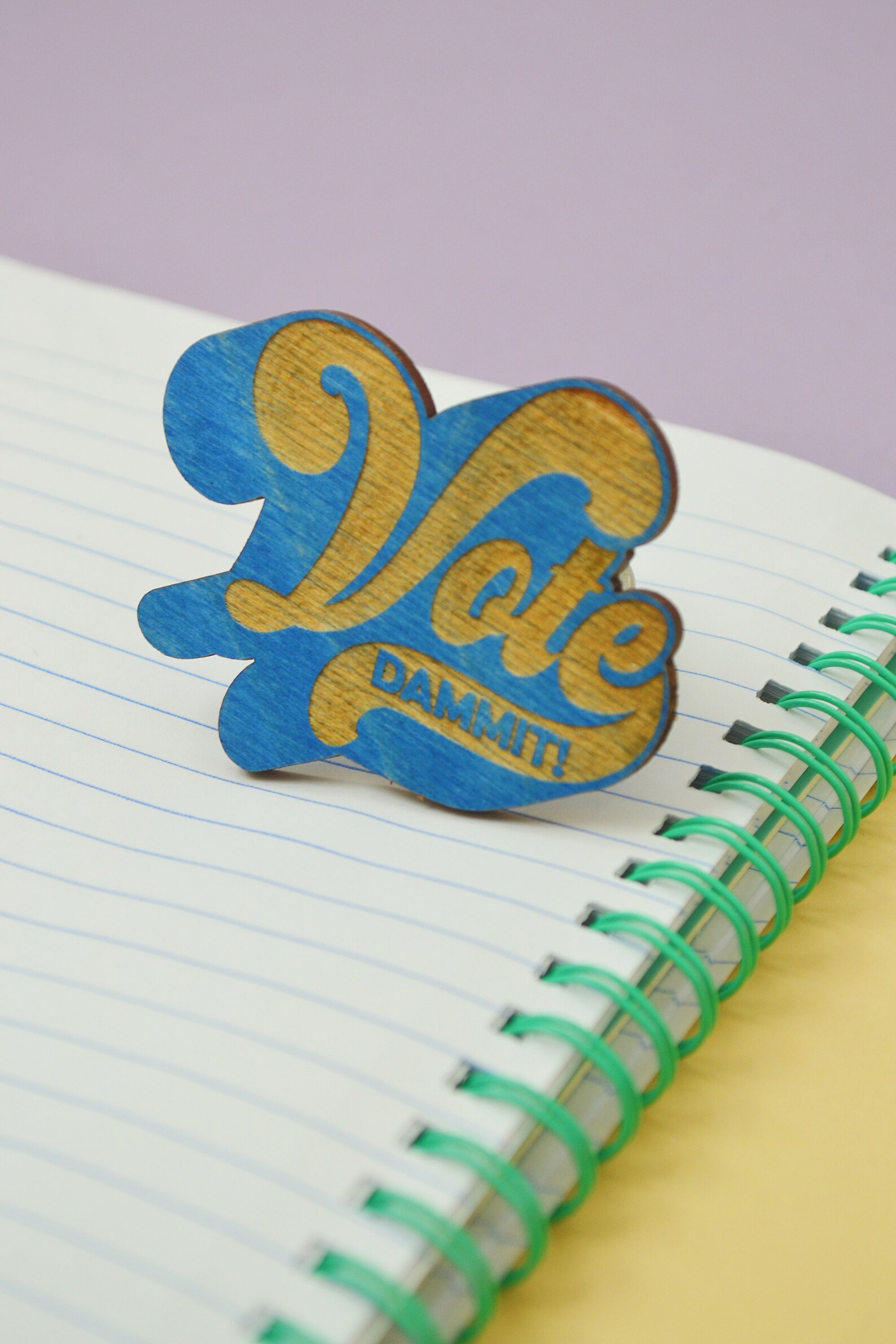 Custom Wood Pin Bulk Ordering Available Laser Engraved Pin - Etsy