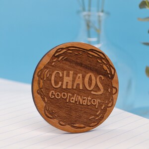 Custom Wood Pin Bulk Ordering Available Laser Engraved Pin Custom Pin ...