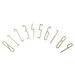 Brass Letters 2.8 Inches Brass Numbers Metal Letters Nursery Decorative ...