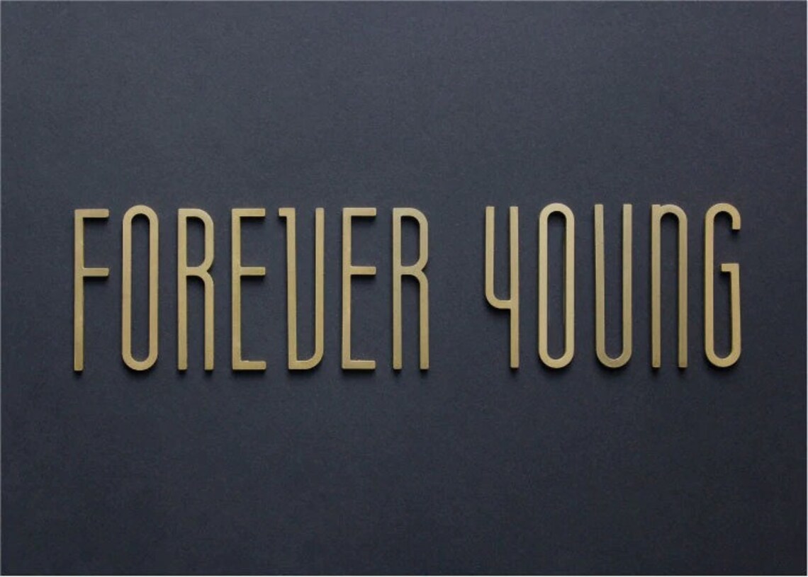 Brass Letters | 2.8" Inches | Brass Numbers | Metal Letters | Nursery ...