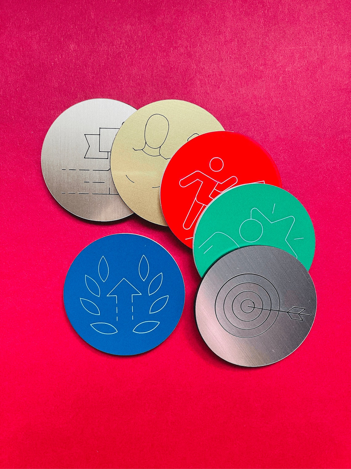 Custom Token Party Favor Custom Coin Pocket Token Personalized Coin ...