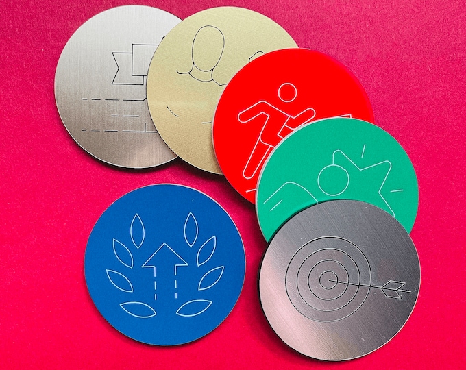 Custom Token Party Favor Custom Coin Pocket Token Personalized Coin ...