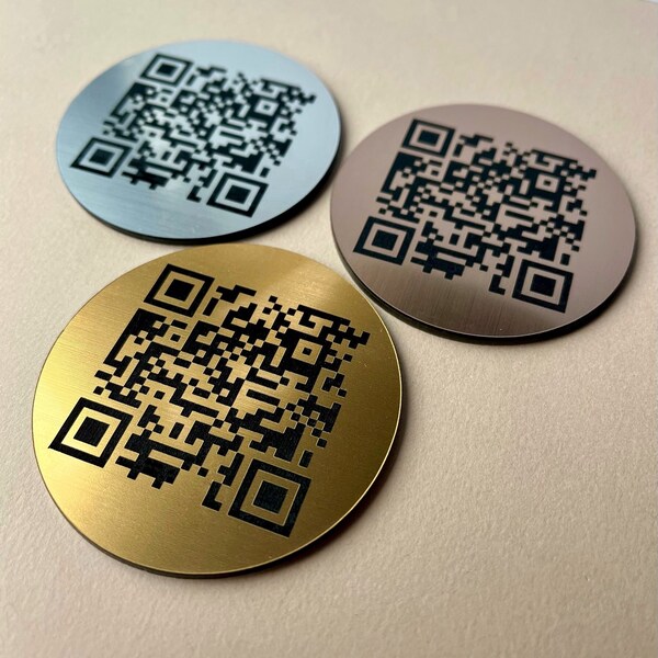 Qr Code Holder - Etsy