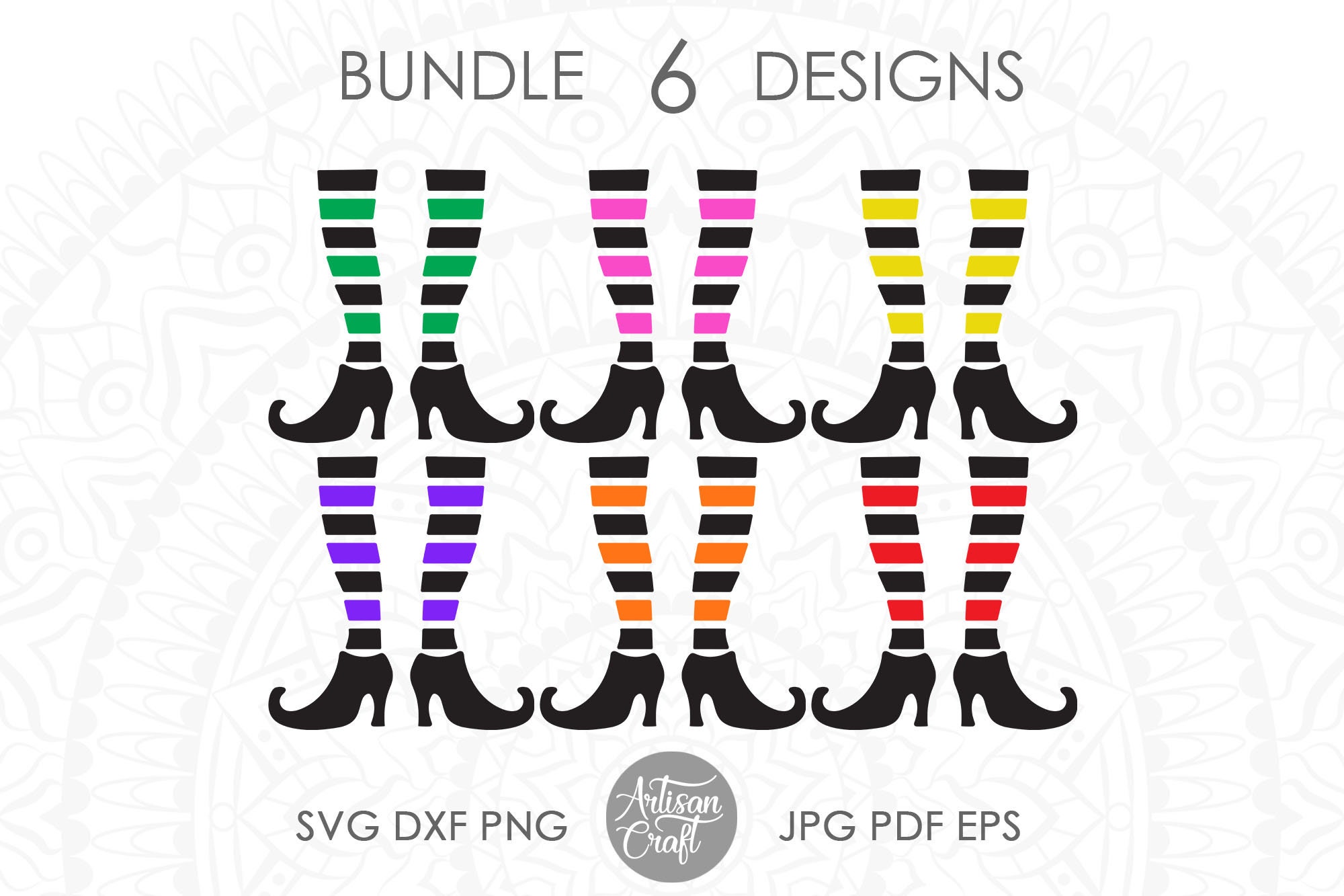 Witches Legs Witch Clip Art Cut File SVG Bundle Halloween - Etsy Canada