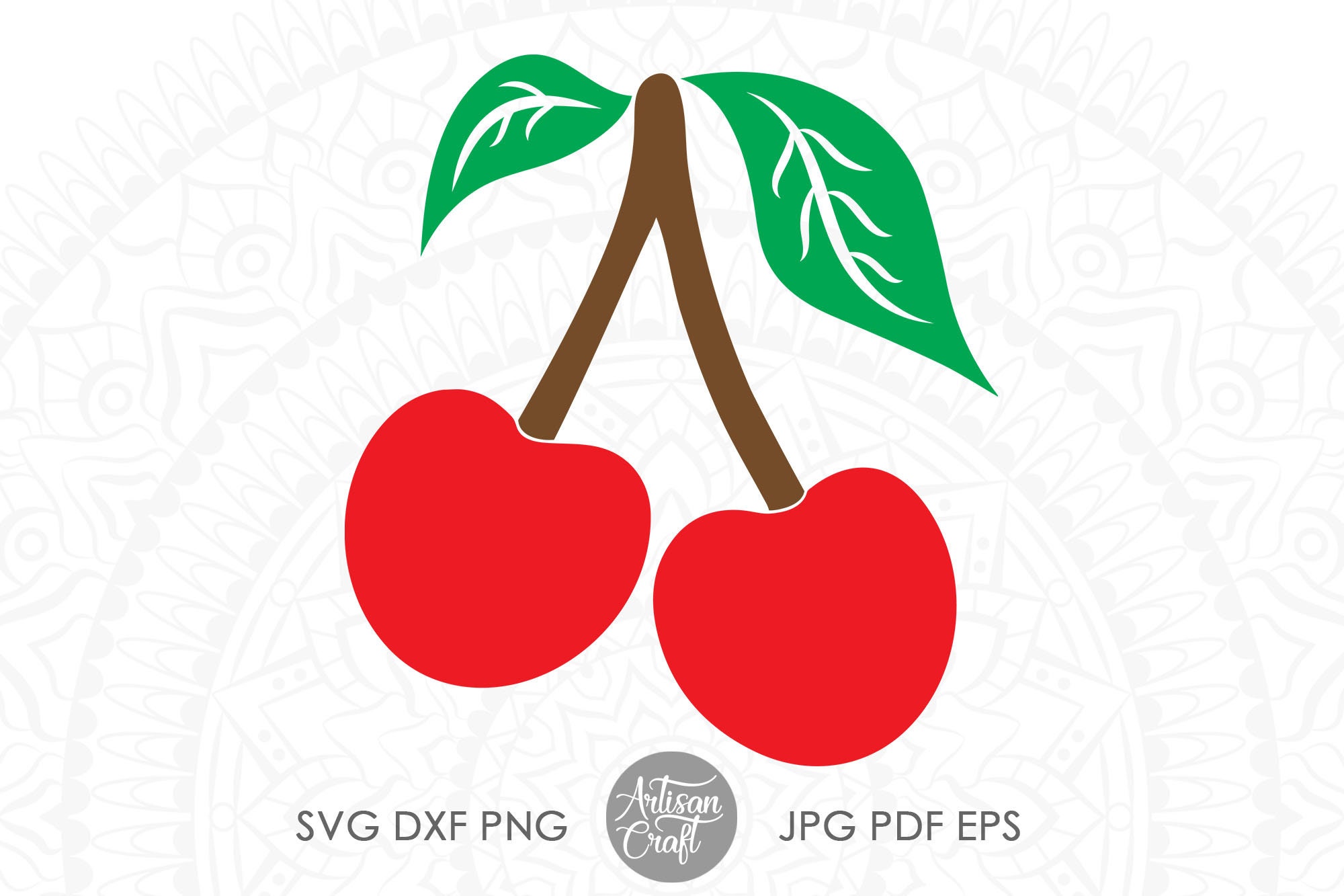 Imágenes prediseñadas de cereza SVG archivo de corte - Etsy España