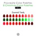 Procreate Christmas Color Palette Christmas Colors Palette Procreate ...