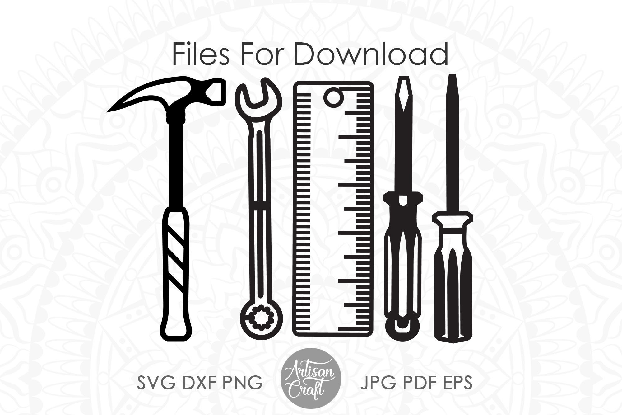 Tools Clip Art Construction Tools Svg Cut File Builder - Etsy
